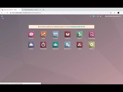 Odoo V12 - Backorder (when not enough stock) | Click To Hub Limited