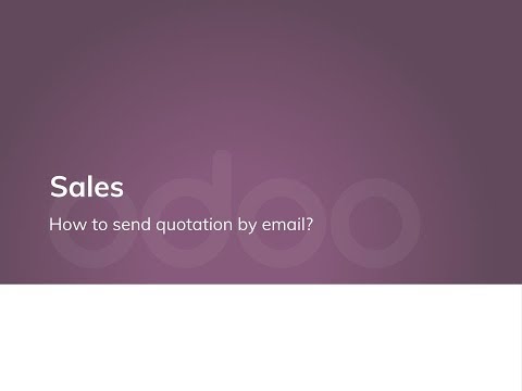How to send quotation by email | ClicktoHub ERP