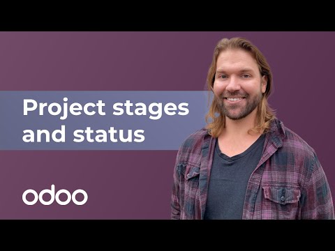 Project stages and status | Odoo Project & Timesheets | ClicktoHub ERP